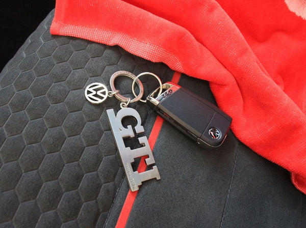 VW GTI Key Ring - Silver - Volkswagen NZ