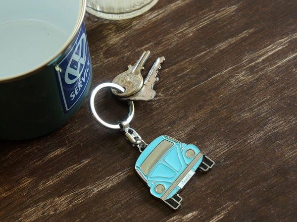 VW Beetle Key Ring - Blue - Volkswagen NZ